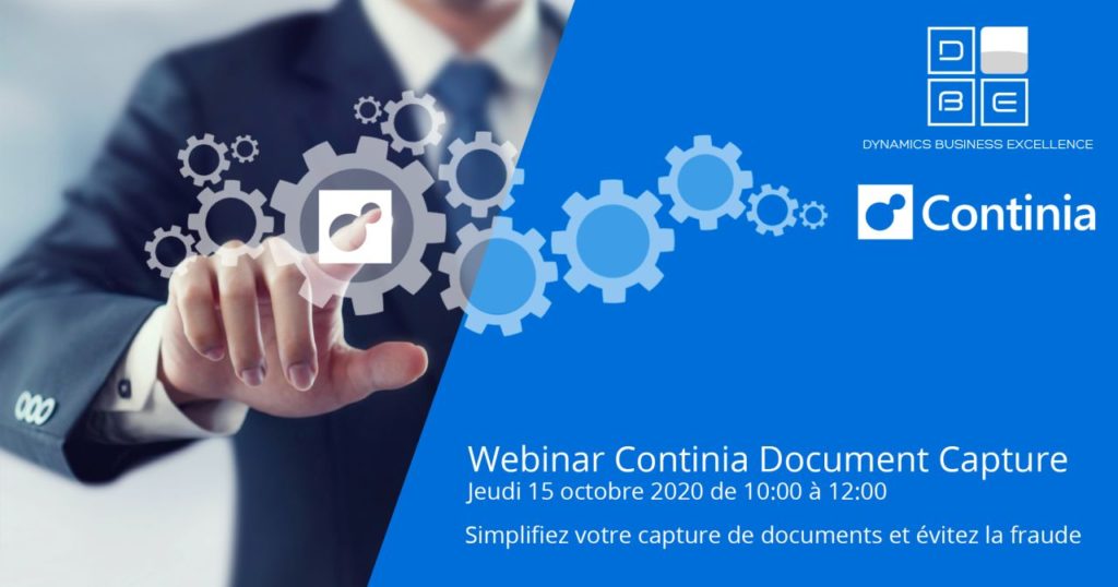 Dynamics Business Excellence SA | Webinar Continia Document Capture