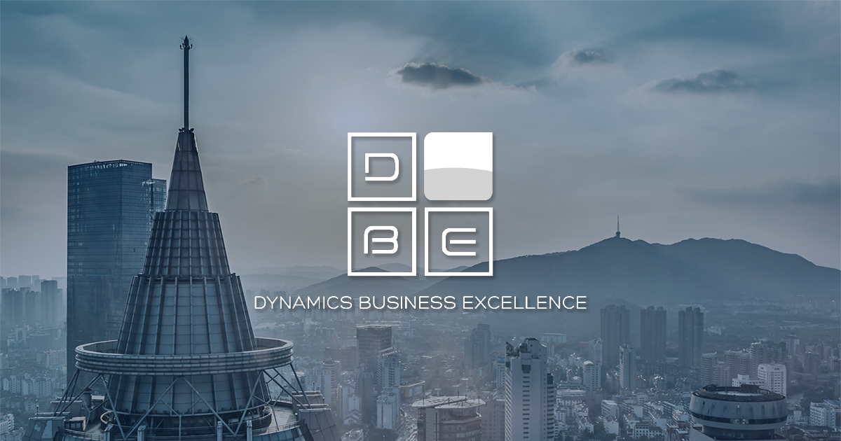Accueil DBE | Dynamics Business Excellence